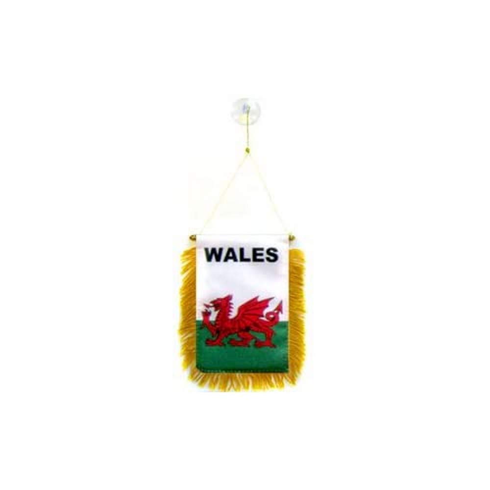 Amazon.com: AZ FLAG Wales Mini Banner 6'' x 4'' - Welsh Pennant 15 x 10 ...