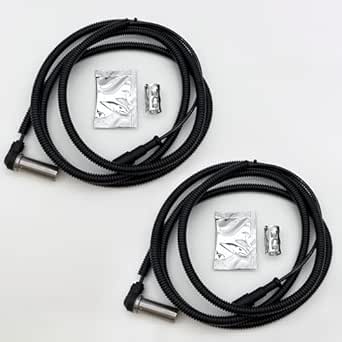 Amazon.com: 2pcs ABS Speed Sensor Kit 76" 6.3'Feet 90 Degree Mount Ref ...