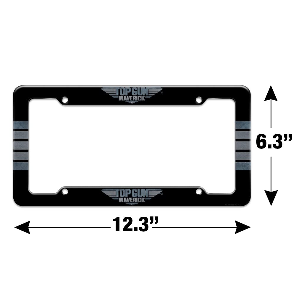 Top Gun Maverick License Plate COBI TOP GUN P 51D Mustang Fighter,