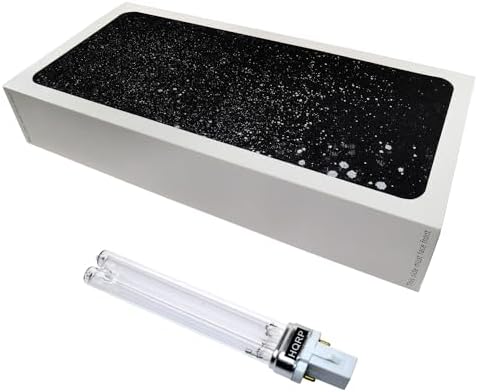 Amazon.com: HQRP Bundle TiO2 Treated HEPA Filter with 9W Bulb G23 Base ...