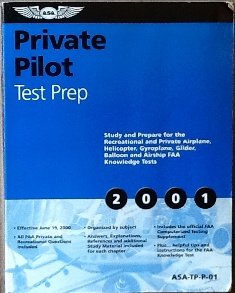 Private Pilot Test Prep 2001: ASA: 9781560273905: Amazon.com: Books