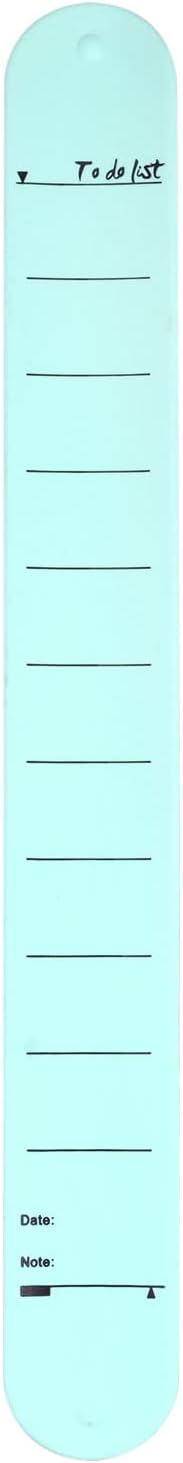 sourcing map Silicone Memo Wrist Band 9.37" x 1.14" 20cm 8 Inch Measure ...