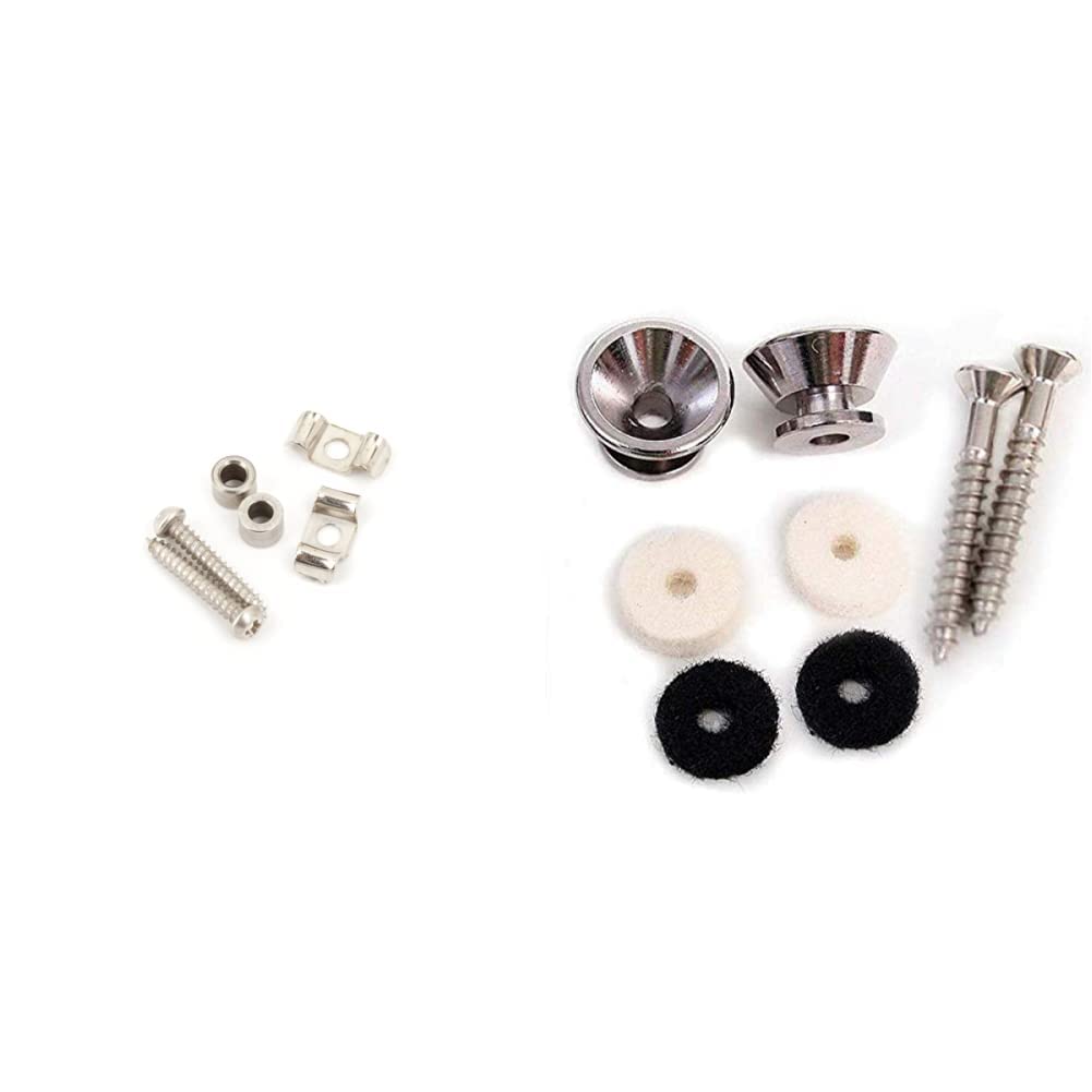 Amazon.com: Fender Vintage-Style Stratocaster String Guides - Chrome ...