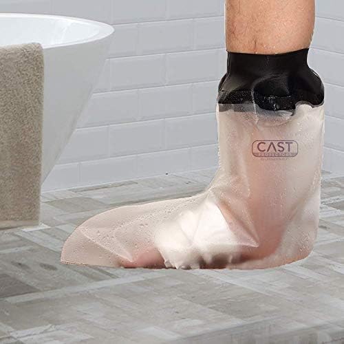 Adult Foot Waterproof Cast and Dressing Protector Ideal for Showering ...