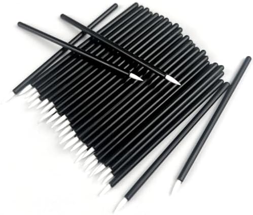 Amazon.com: cobee 100 Pcs Disposable Eyeliner Brush Set, Cosmetic Eye ...