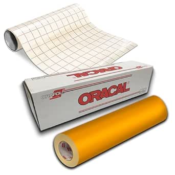 ORACAL 651 Golden Yellow Gloss Permanent Vinyl – Weather-Resistant Roll ...