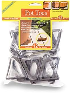 Amazon.com: Powell Gardening (12pc Pack Plastic Pot Elevator - Plant ...
