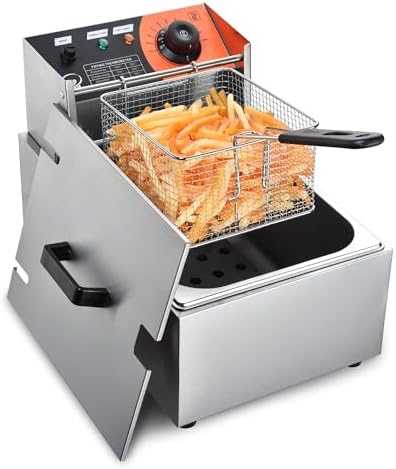 Amazon.com: Deep Fryer with Basket, Fry Daddy, Fryers with Baskets ...