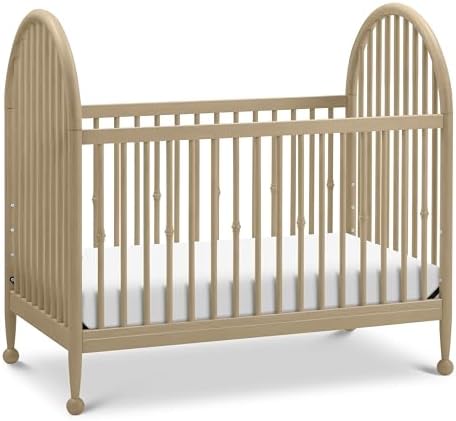 Amazon.com: Namesake Alouette 3-in-1 Convertible Spindle Crib in Washed ...