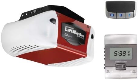 LiftMaster 3595 Elite Series 3/4 HP Carriage House Chain Drive W/O Rail ...