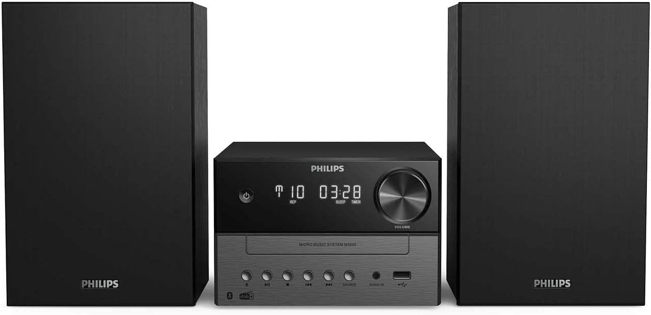 PHILIPS AUDIO M3505/12 Mini Impianto Stereo Hi-Fi Compatto Bluetooth ...