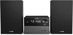 PHILIPS Micro Music System with Bluetooth/Hifi System, DAB+, FM Radio ...