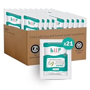 BLEP Fish Beans Natural Dog Food 2.1Kg (21 Packs of 100g) |Zero ...