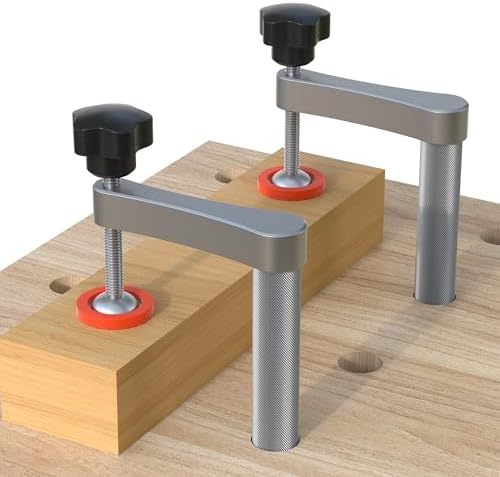 EWORK Bench Dog Clamp, 3/4" Bench Dog Hole Clamp, Up to 155 Lbs ...