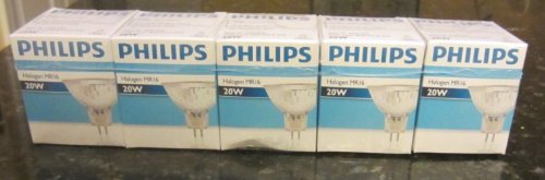 Buy Philips Halogen MR16 20W (Value Pack of 5) Online at Low Prices in ...