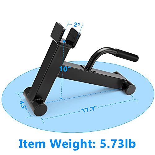 BRTGYM Deadlift Jack Barbell Stand,Carbon Steel Made,Easily Load and ...