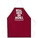 Amazon.com: Attitude Aprons Fully Adjustable "Real Men Do Dishes" Apron ...