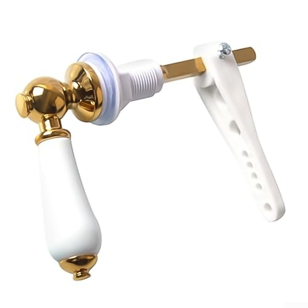 Buy EasyByMallToilet Flush Handle, Traditional Victorian Toilet Flush ...