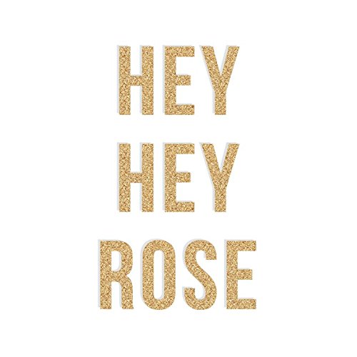 Amazon.com: HEY HEY ROSE Gold Glitter Garland. Wedding Shower. Party ...
