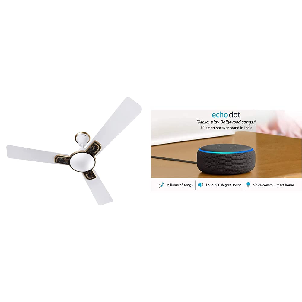 Buy Anchor by Panasonic Captor i-Kraft 1200mm Smart IOT Ceiling Fan ...