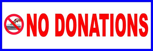 Donations Sign