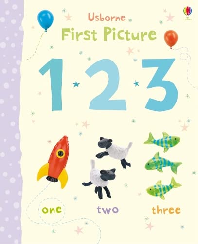 First Picture 123 (Usborne First Picture Books) : Jo Litchfield, Jo ...