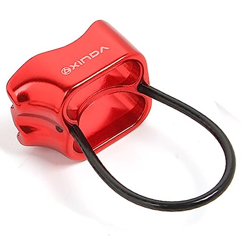 Snapklik.com : Professional Rappel ATC Belay Device Aluminum 25KN ...