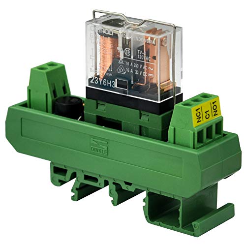 Snapklik.com : Electronics-Salon AC/DC 12V Slim DIN Rail Mount 16Amp ...