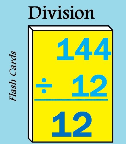 Basic Math Division Flash Cards: The Easiest Way to Master your ...