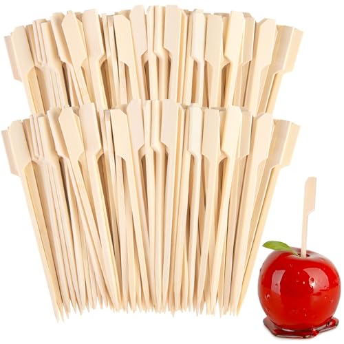 Snapklik.com : 400PCS Cocktail Picks, 4.7 Inch Bamboo Toothpicks Apple ...