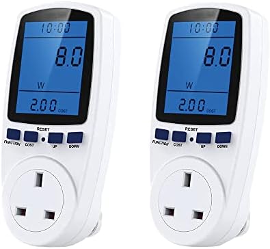 Lotvic Power Meter, Electric Usage Monitor, Energy Power Consumption ...