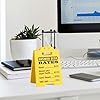 Amazon.com: Funny Answer Desk Rates Sign – Humorous Office Desk Decor ...