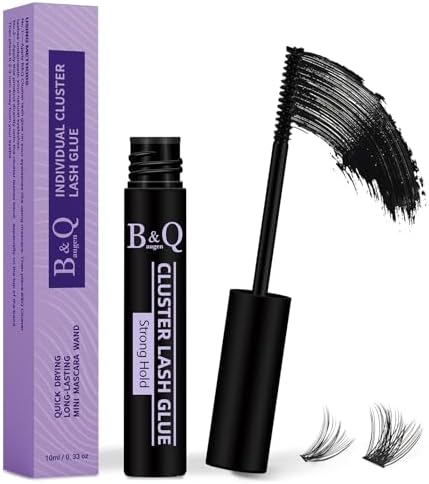 Amazon.com: B&Q Lash Bond and Seal Cluster Lash Glue 5ML Lash Clusters ...