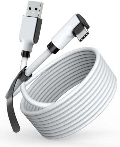 Amazon.com: Kuject Link Cable 20FT Compatible for Quest 3S/3, Quest 2 ...