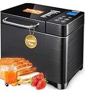 Amazon.com: KBS Pro Stainless Steel Bread Machine, 2LB 17-in-1 ...