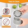 Electric Orange Juicer Machine, Wireless Citrus Press Juicer, Manual ...