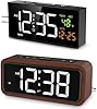 Amazon.com: Netzu Alarm Clocks for Bedrooms, Digital Clock with Date ...