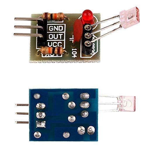 Electrobot 5V 3-Pin LASER Receiver Non-modulator Tube Sensor Module for ...