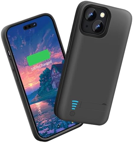 Amazon.com: Loytal Battery Case for iPhone 15, 5000mAh Rechargeable ...