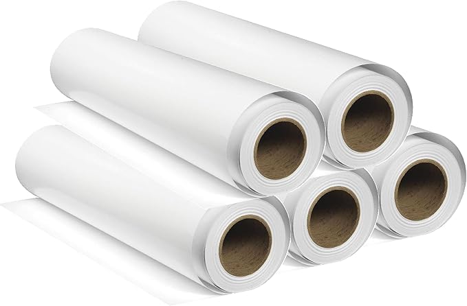 Five Plotter paper rolls, engineering drawing, 91 cm width, length 50 ...