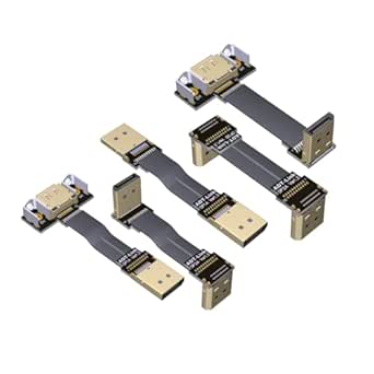 Amazon.com: ADT-Link DisplayPort to DisplayPort Cable 90 Degree Up/Down ...
