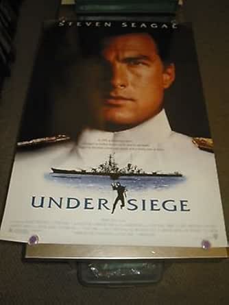 UNDER SIEGE /ORIG. U.S. ONE SHEET MOVIE POSTER (STEVEN SEAGAL/TOMMY LEE ...