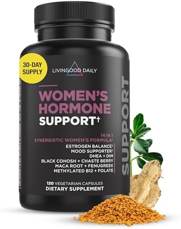 Amazon.com: Livingood Daily Women’s Hormone Support Supplement ...