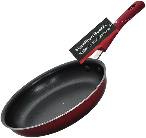 Amazon.com: Hamilton Beach 12" Fry Pan Nonstick Coating, Aluminum ...