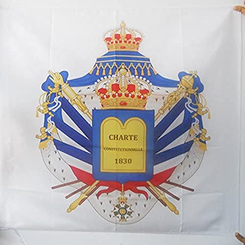 AZ FLAG French July Monarchy Coat of arms Flag 3′ x 3′ for a pole ...