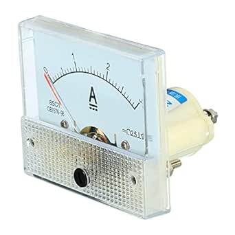 Amazon.com: YOKIVE Analog Panel Ammeter, 85C1 Ampere Meter Current ...