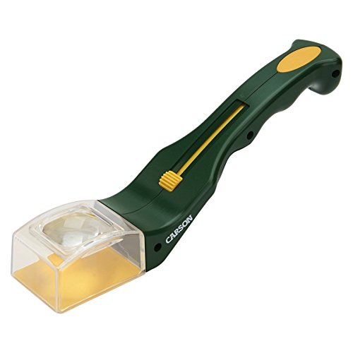 Carson BugView 5x Magnifier Quick-Release Bug Catching Tool, Stem ...