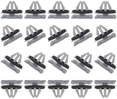 Amazon.com: 20PCS Car Fender Clips,Nylon Rocker Door Panel Clips Bumper ...