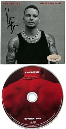 Kane Brown signed 2022 Different Man Album Cover Booklet w/CD & Case ...