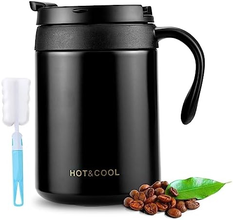 Thermos 183343 ThermoCafé 2060 Travel Mug, 400 ml : Amazon.co.uk: Home ...